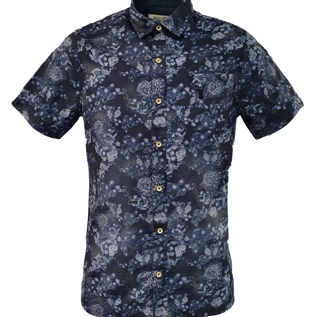 Pearly King Adapt Floral Shirt - George Harrison – George Harrison Menswear