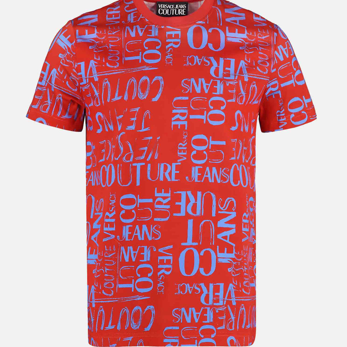Versace Red Doodle Logo Slim Tee | George Harrison – George Harrison ...
