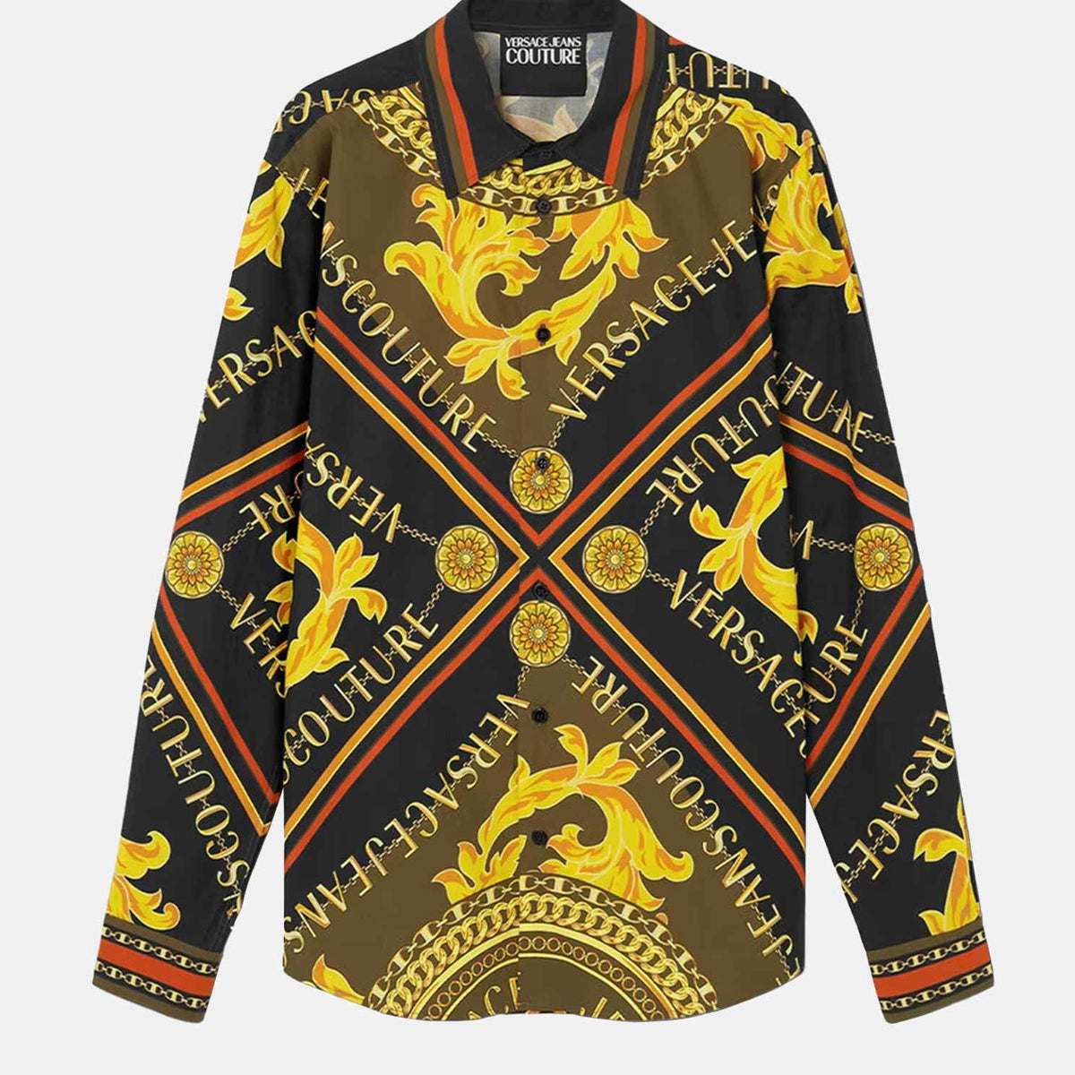 Versace V-Emblem Baroque Regular Shirt | George Harrison – George ...