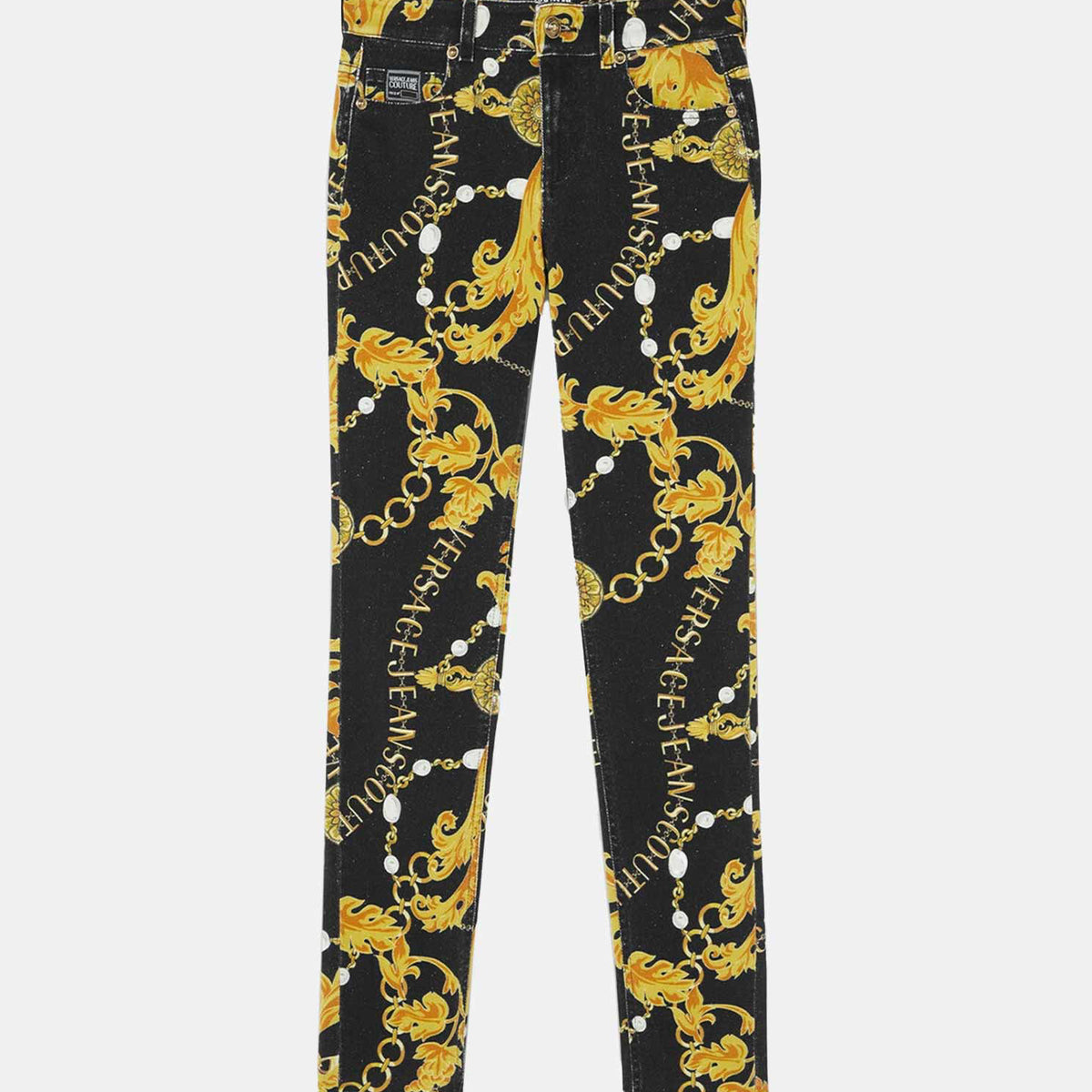 Versace Gold Chain Baroque Slim Jean | George Harrison – George ...
