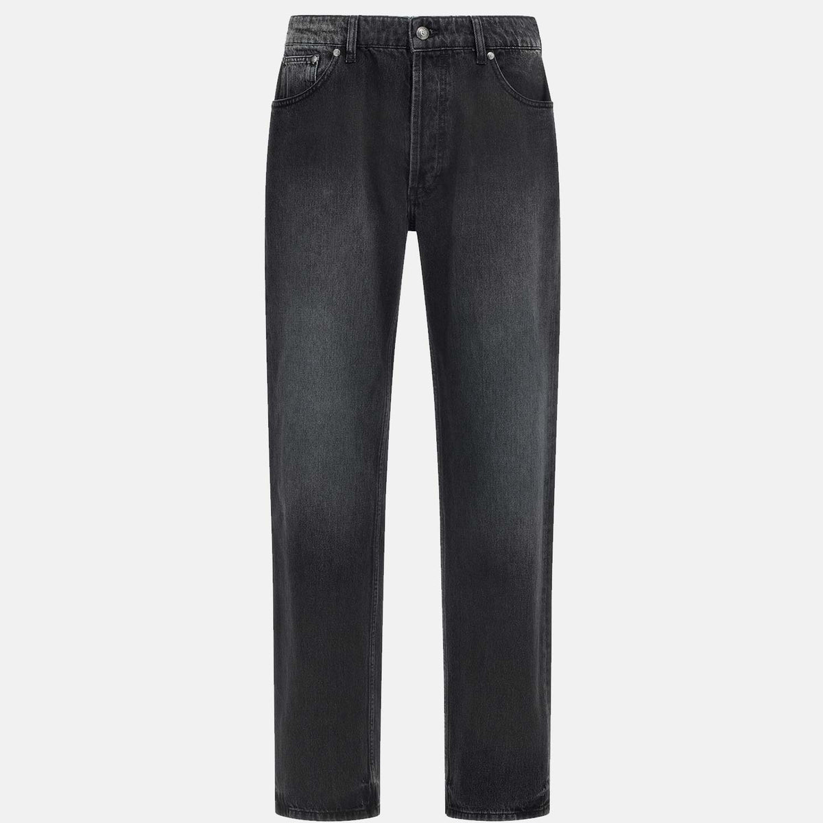 Wash Denim Regular Straight Jeans – George Harrison Menswear