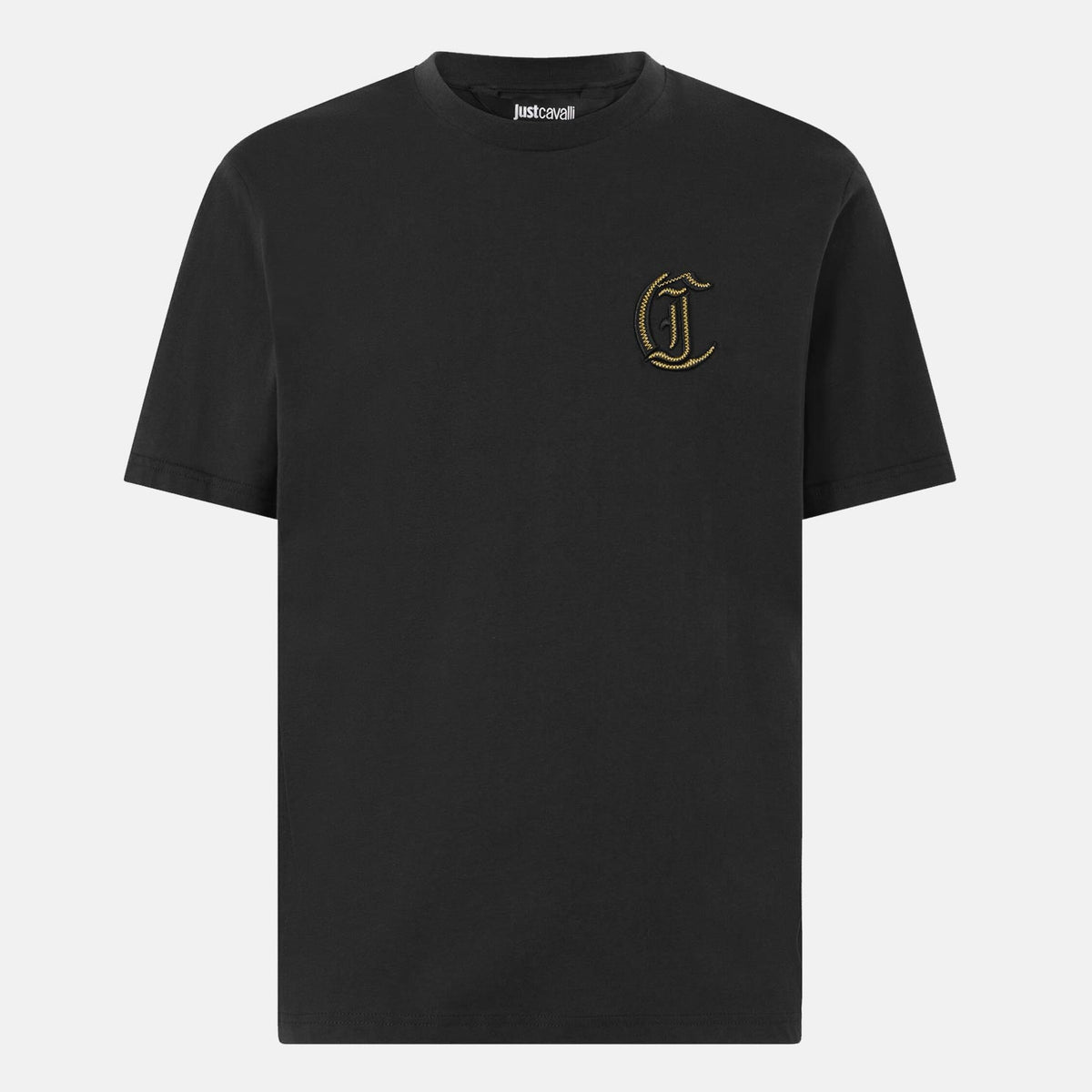 Embroidered Logo Black Regular Tee | George Harrison – George Harrison ...