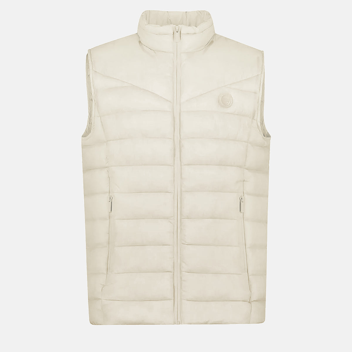 Cream Puffer Vest – George Harrison Menswear